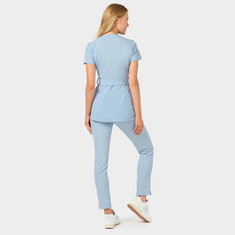 SOPHIA Medical Apron in Baby Blue 💙 - Elegance and Comfort | VENA ...